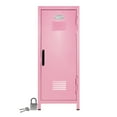 Metal Mini Locker with Lock and Key - Light Pink - Walmart.com
