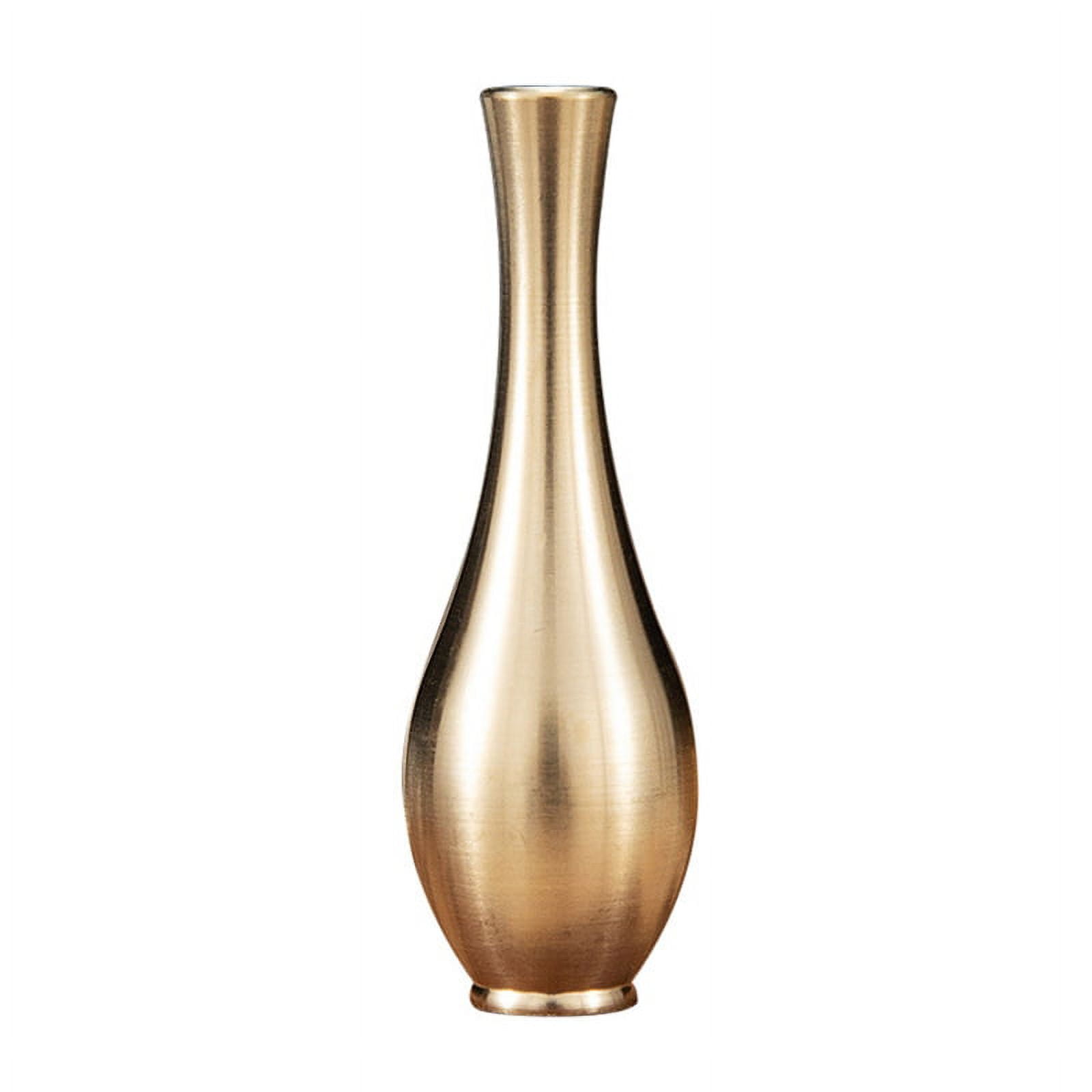 Metal Mini Vase Pure Copper Taper Flower Vase Wedding Table Centerpiece ...