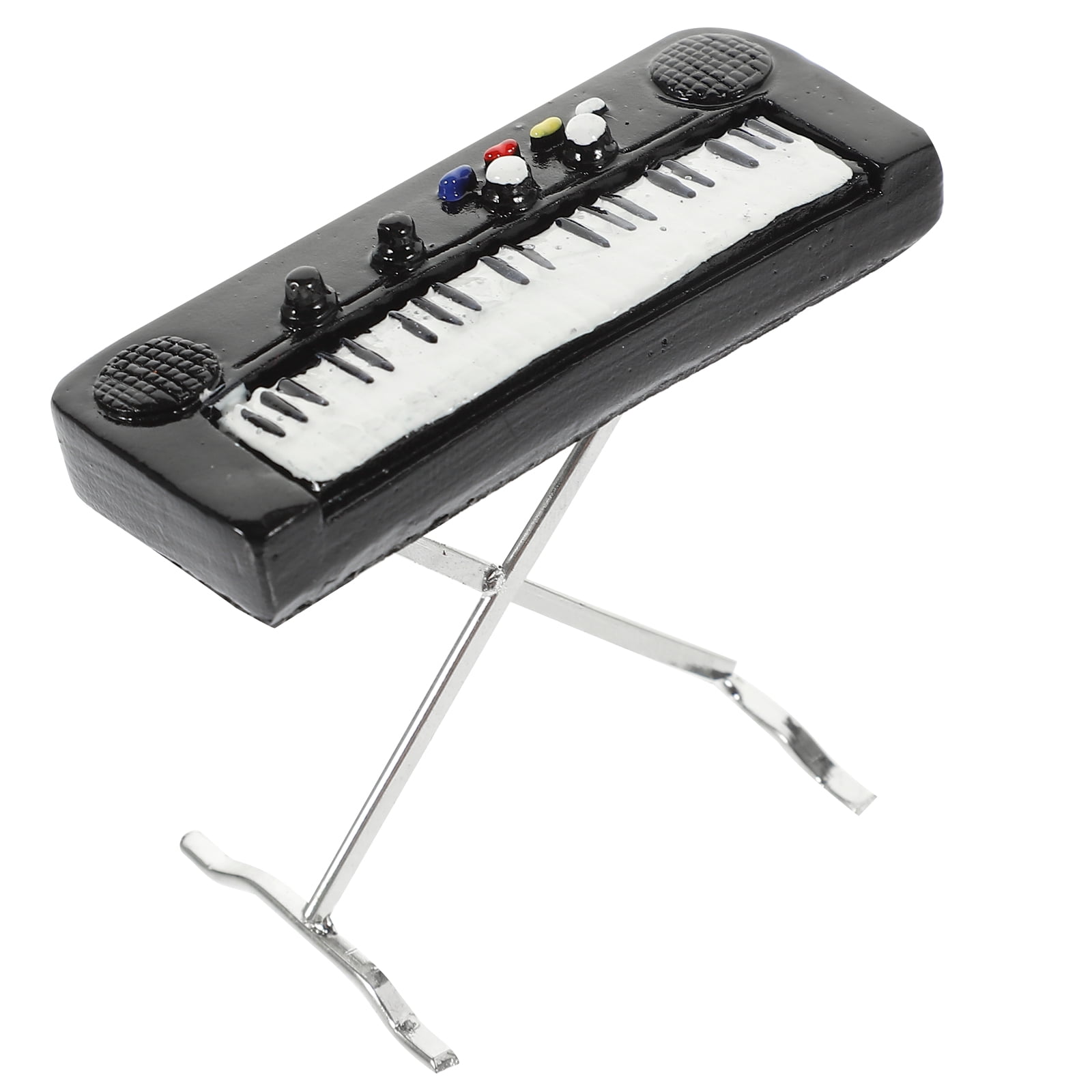 Metal Miniature Electronic Organ Mini Musical Instrument Model ...