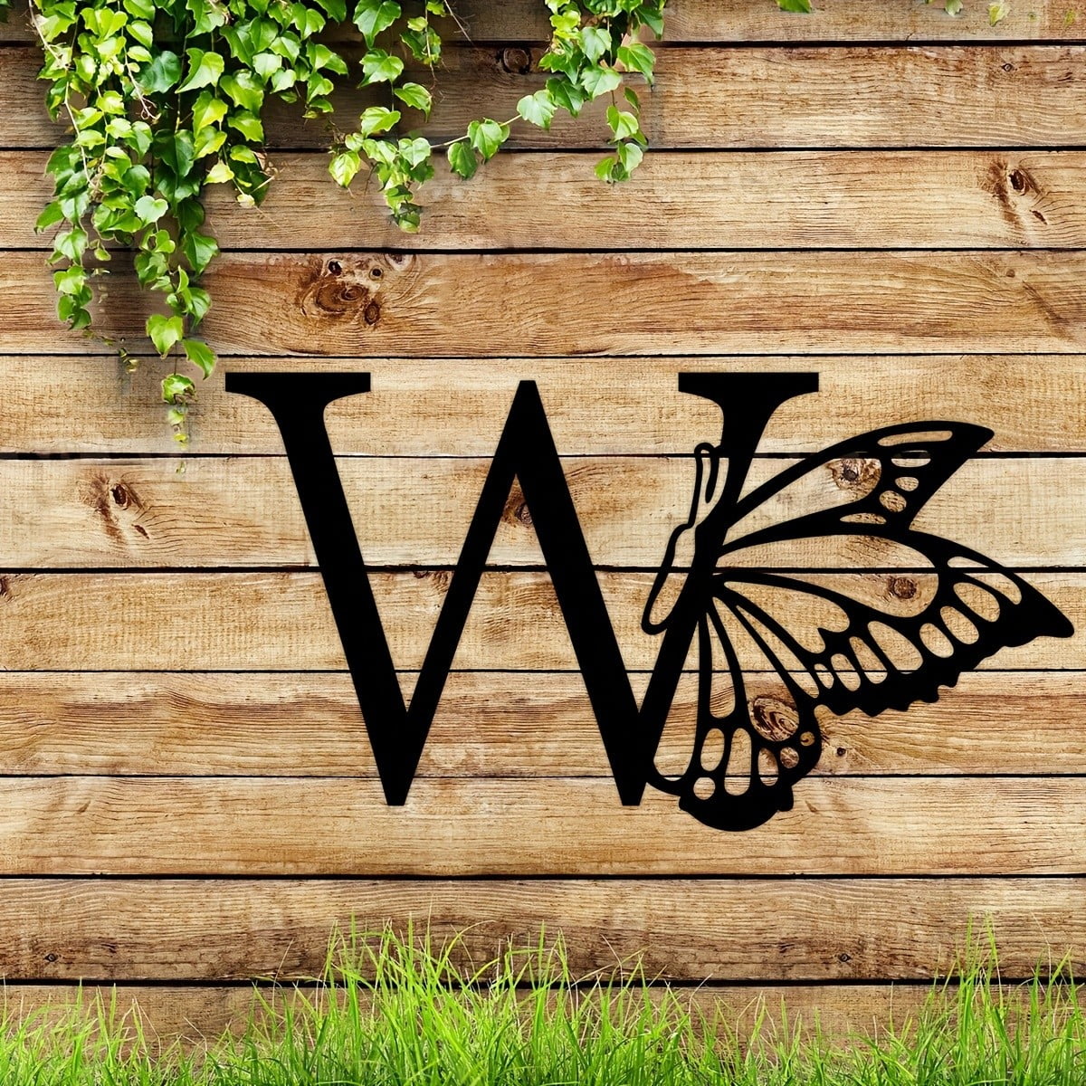 Metal Monogram Sign,Custom Metal Sign,12in Metal Name Sign,Initial Sign ...