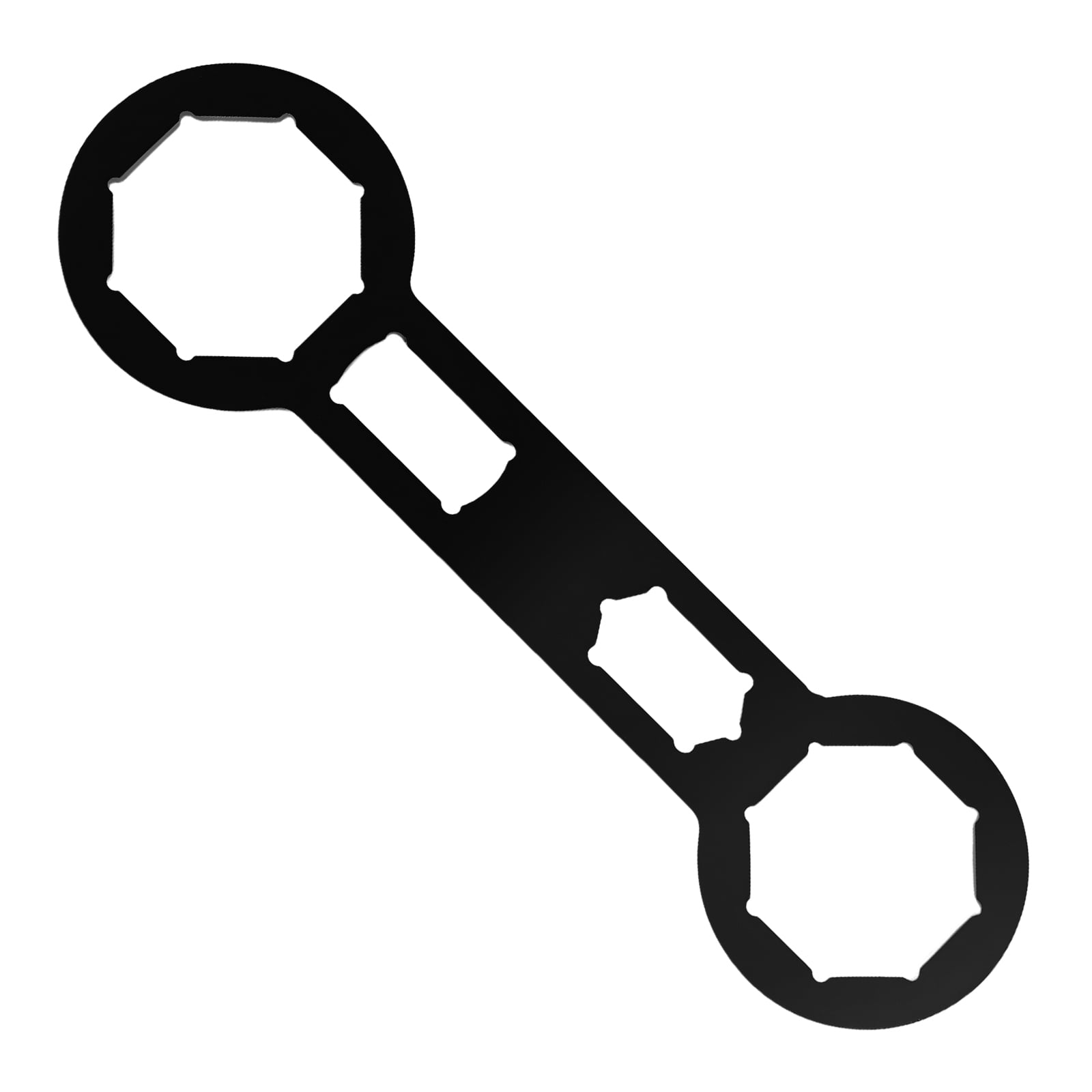 Metal Motorcycle Shock Wrench Double Head Shock Absorbing Wrench with ...