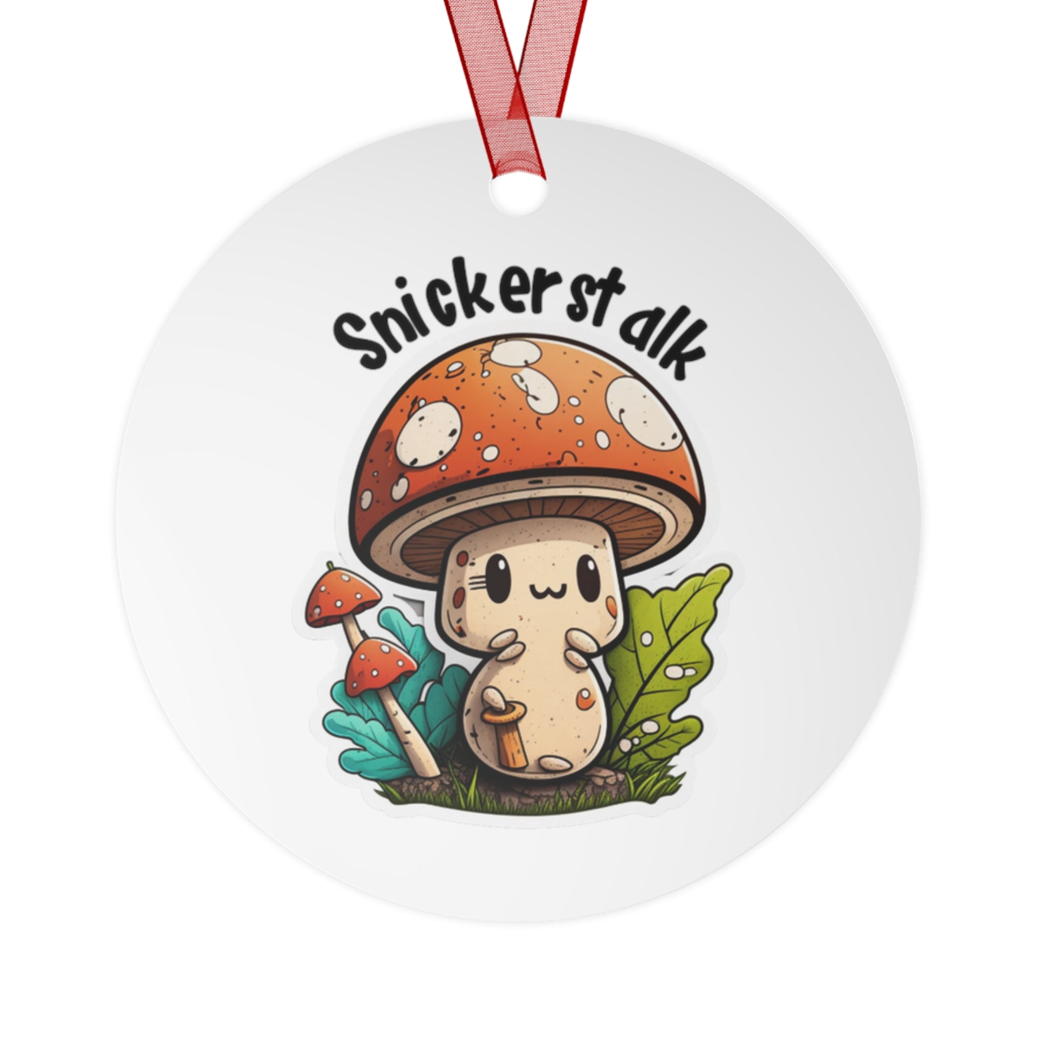 Metal Mushroom Christmas Cartoon Character Ornament, Snickerstalk ...