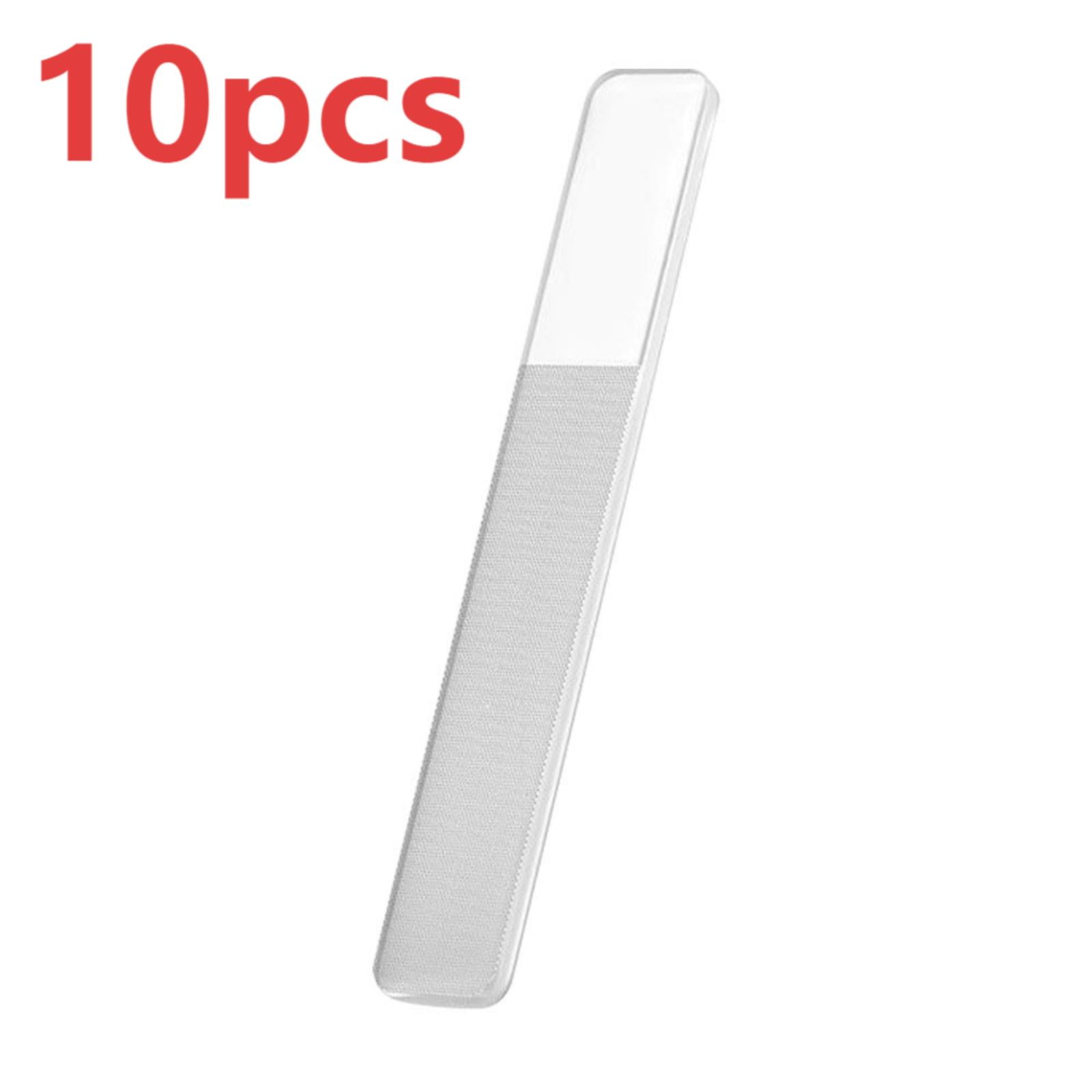 Metal Nail File, 10 Pack Nail Files for Natural Nails, Fingernail Files ...