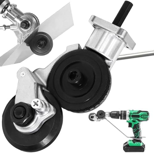 Metal Nibbler Drill Attachment, Electric Drill Shears Attachment Cutter ...