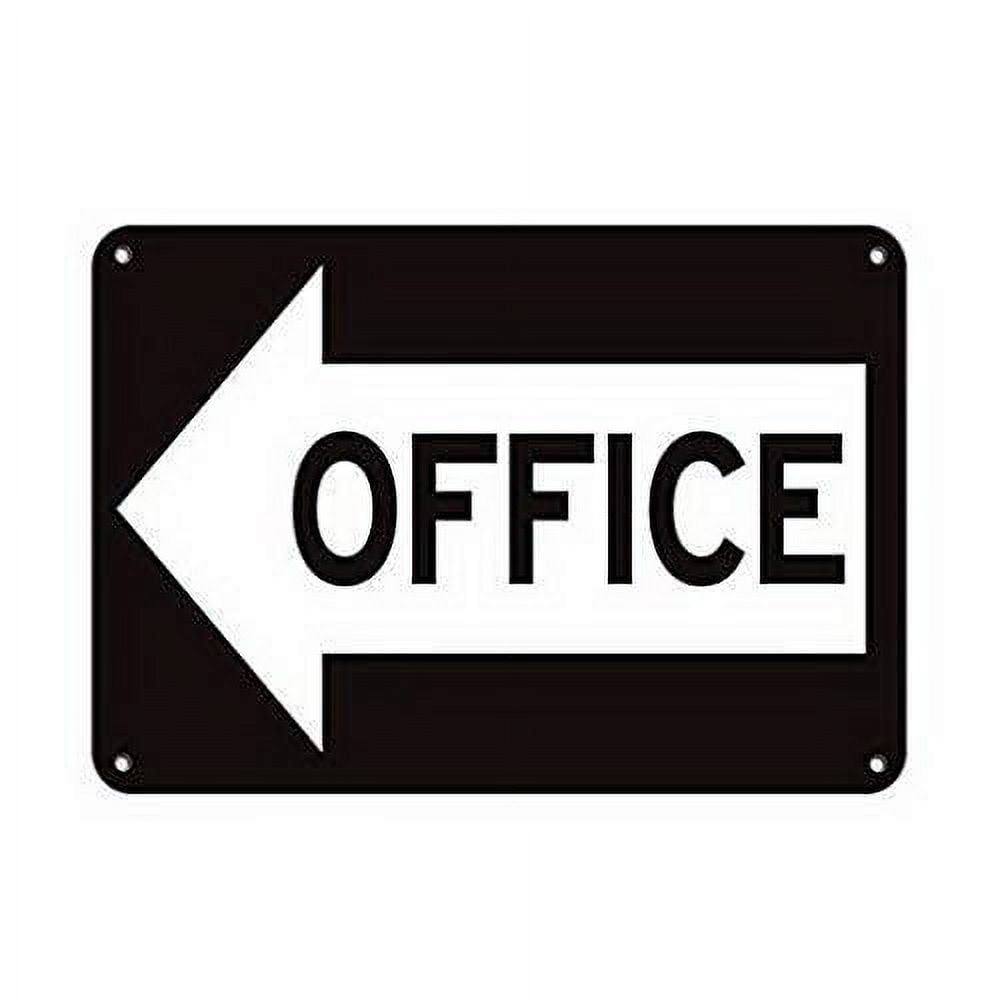 Metal Office Left Arrow Business Sign Business Directional Sign Public ...