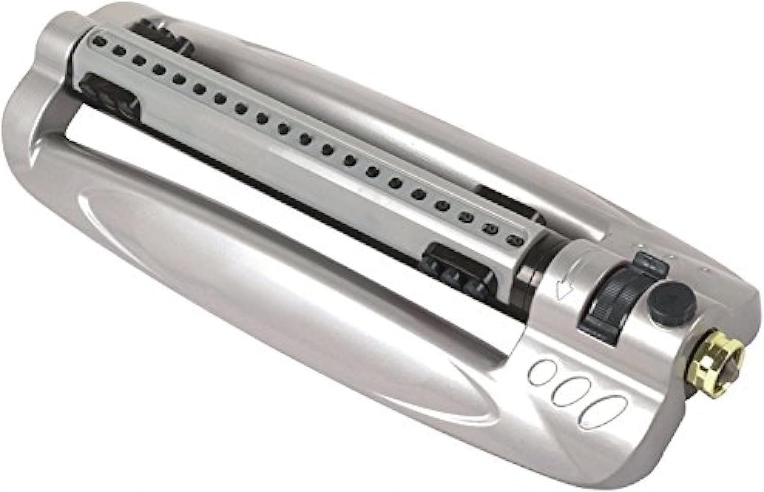 Metal Oscillating Lawn Sprinkler - Rust-Proof Aluminum Base - 4,100 Sq ...