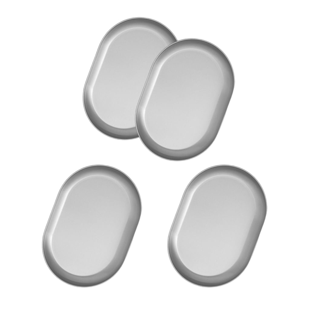 Metal Oval Plates 304stainless Steel Feeding Serving Use Shallow ...