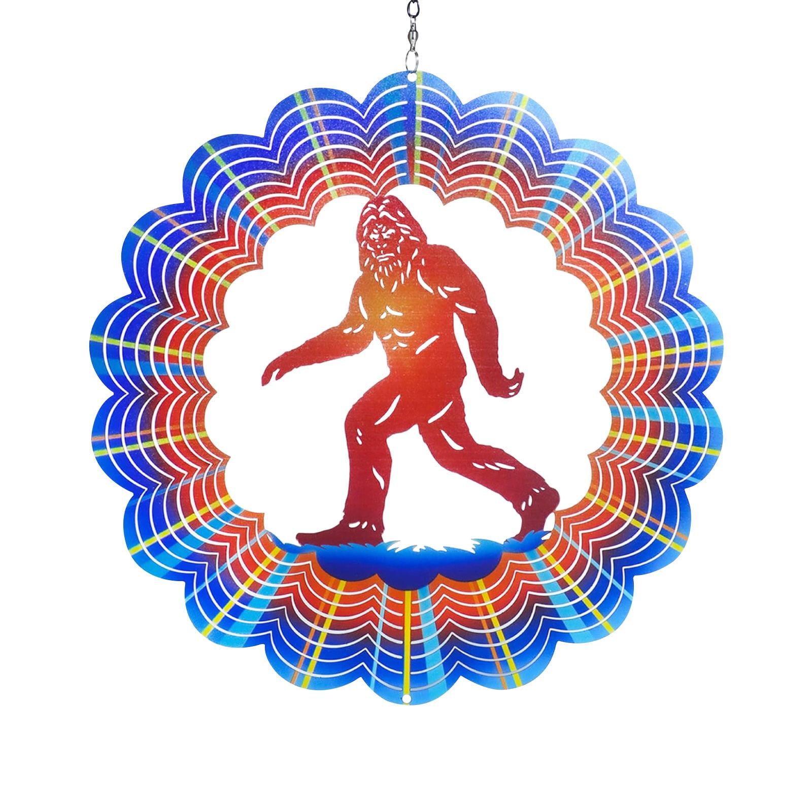 Metal Owl Peacock Wind Rotators, Outdoor Garden Decor, Durable Steel ...