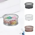 Metal Paper Clip Snap Organizer, Large Capacity Cylindrical Storage ...