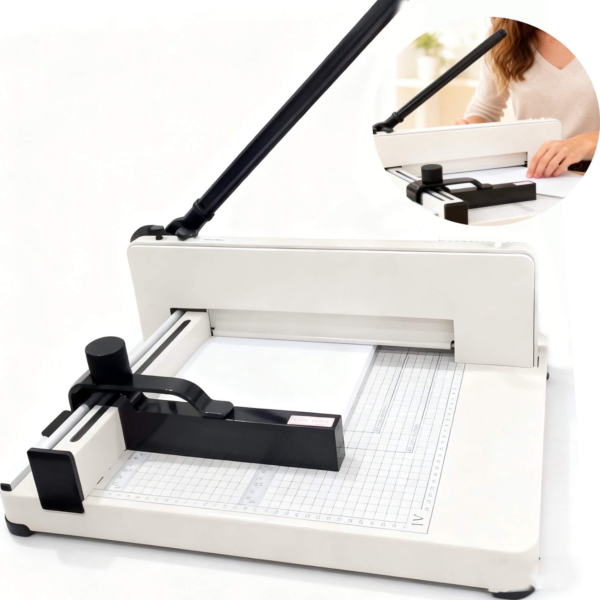 Metal Paper Cutter, Trimmers Cards Leather with Metal Base, Guillotine ...