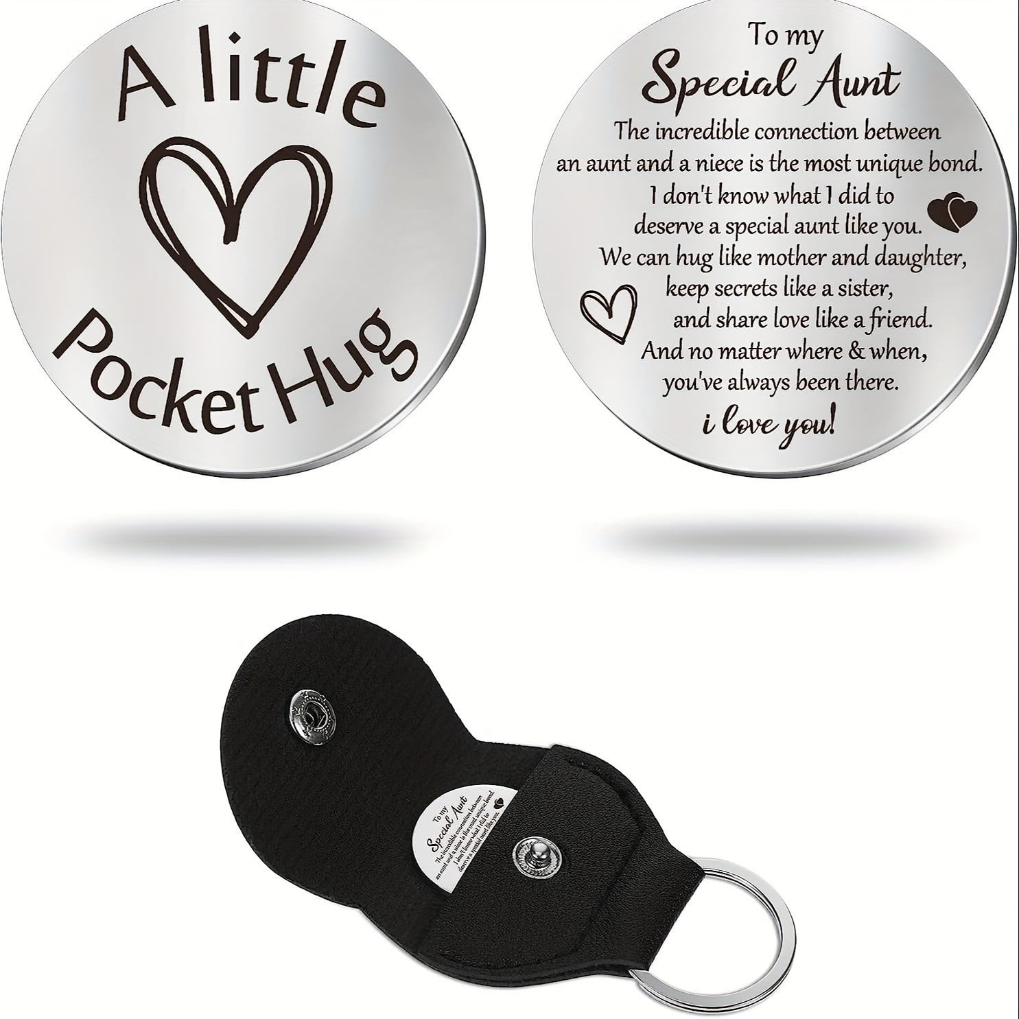 Metal Password Token Keychain for Loved Ones - Durable Engraved Gift ...