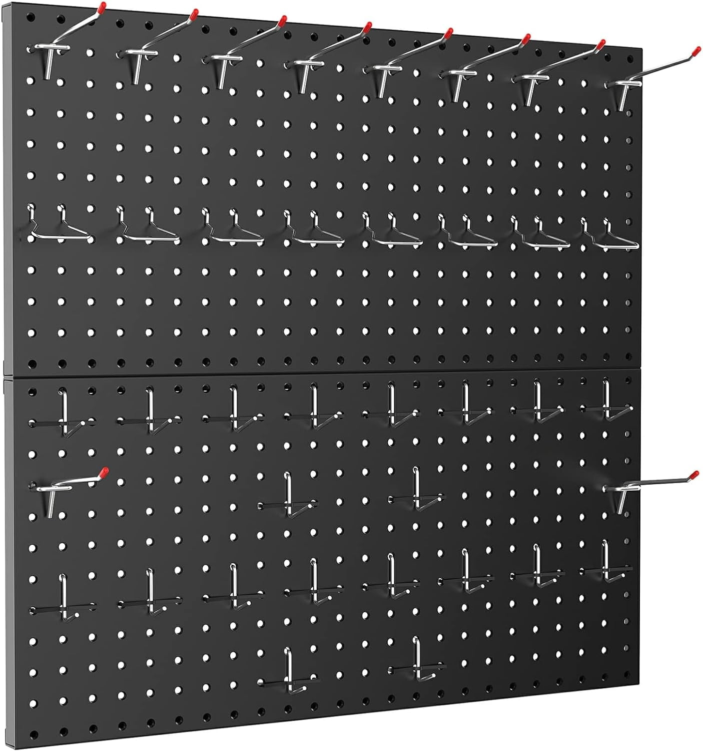 Metal Pegboard Wall Organizer 24" x 24" or 12" x 48", 70PCS Tools ...