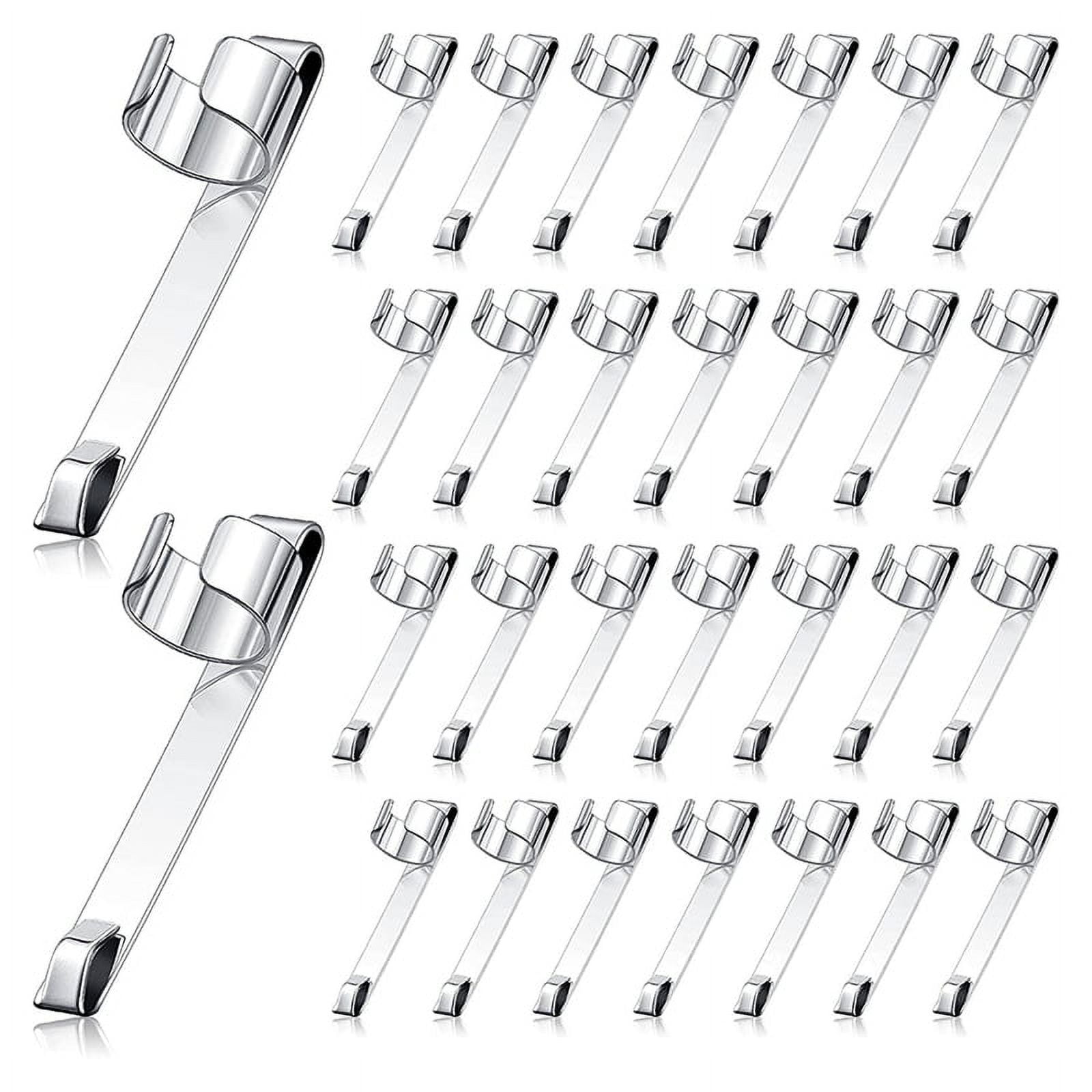 Walmart 60 Pcs Metal Pencil Clips, Slide on Pocket Clips, Hangable ...