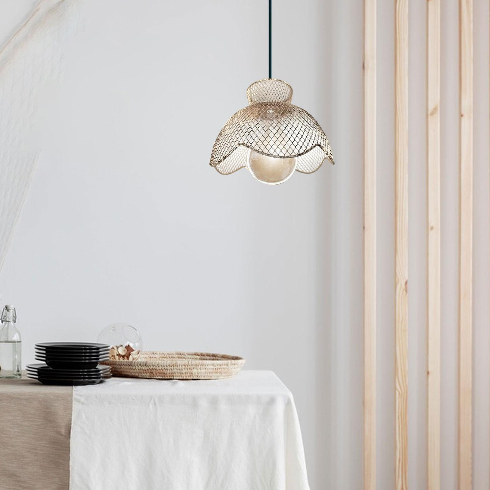 Metal Pendant Lamp Shade Hanging Light Cover Ceiling Light Shade for ...