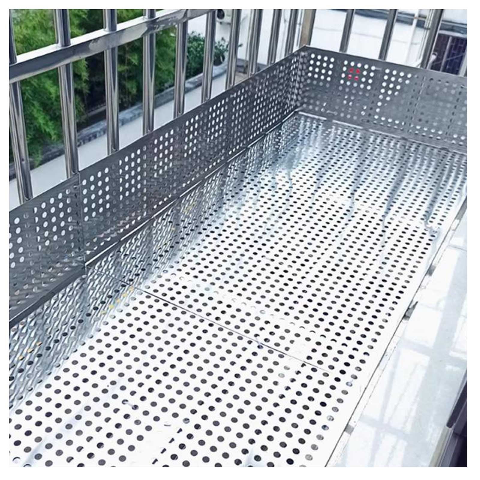Metal Perforated Sheet Plate, Metal Mesh Sheet Screen, 304 Stainless ...