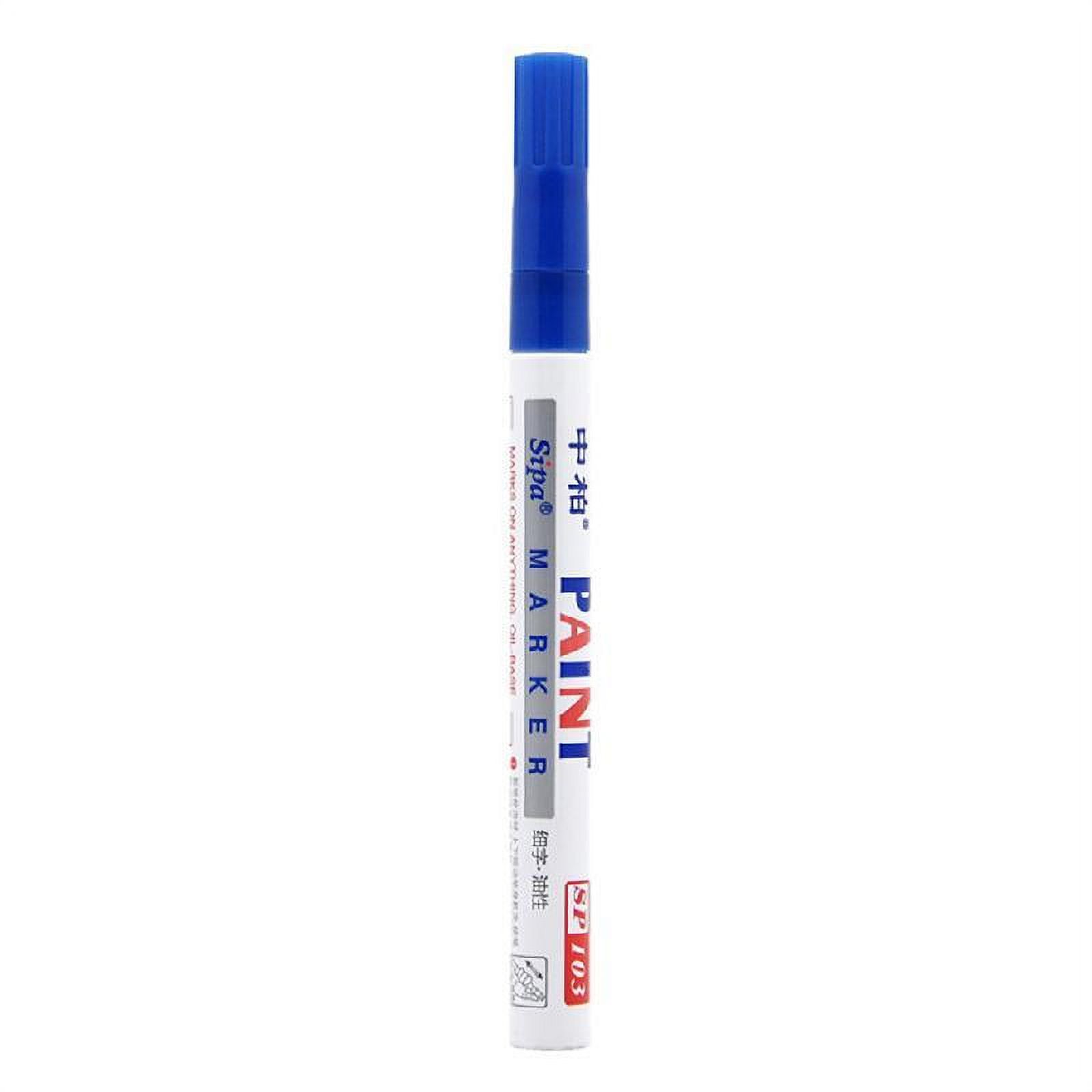 Metal Permanent Paint Marker Heat-resistant for Ceramics Stone Plastic ...