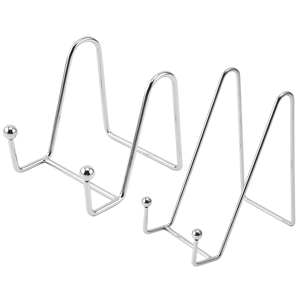 Metal Phone Holder Easel Desktop Plate Rack Display Shelves Mobile ...