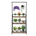 Metal Plant Stand 3-Tier Rack Flower Pot Shelf Garden Indoor Outdoor ...