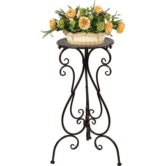 Metal Plant Stand Indoor Outdoor, Heavy Duty Flower Pot Stands 22.5 ...