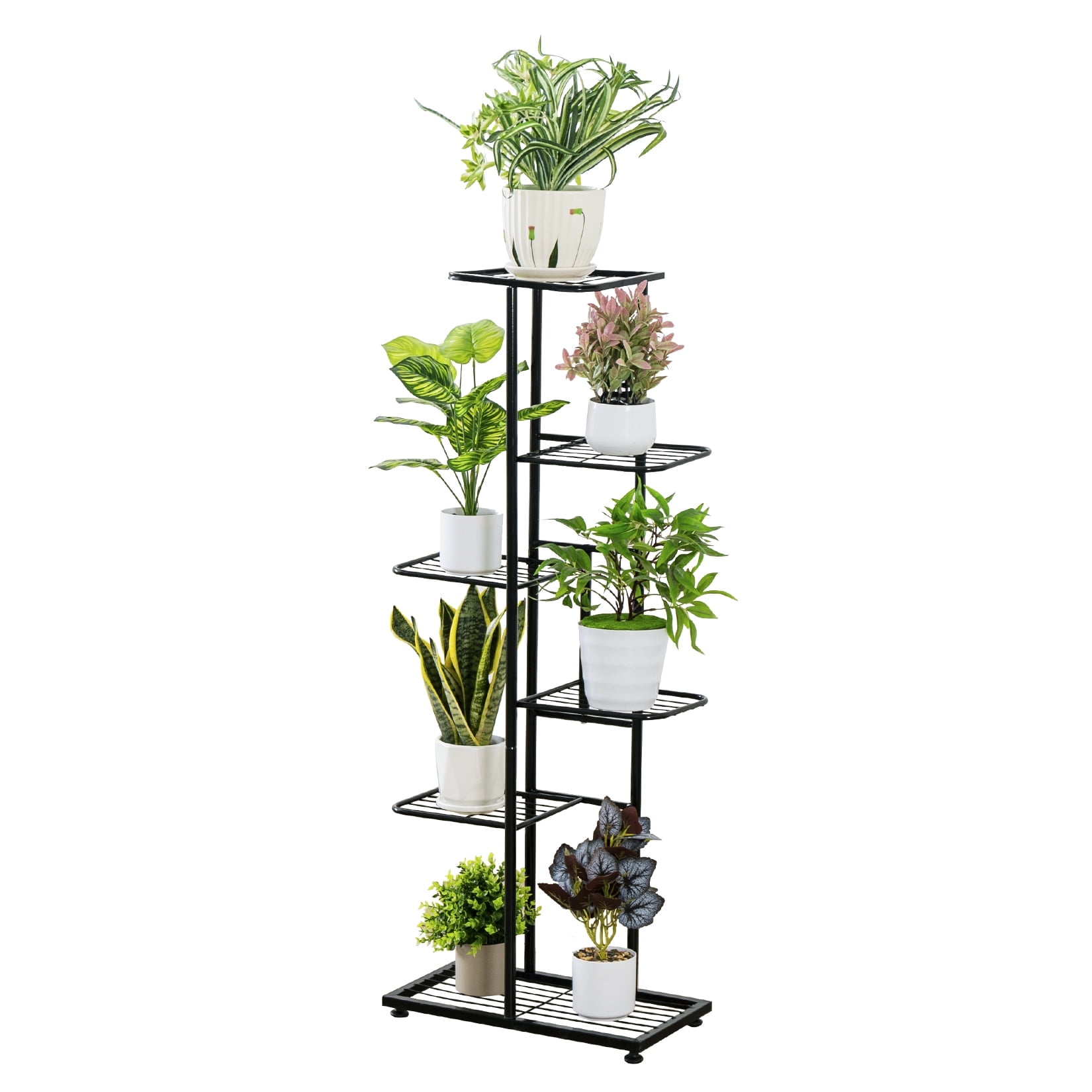 Metal Plant Stand Indoor Outdoor Planter Display Stand, Flower Pot ...