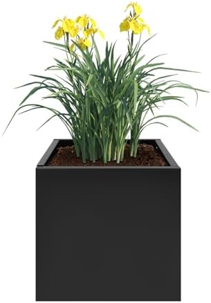 Metal Planter Box, Planter Boxes Outdoor Heavy Duty, Garden Planter ...