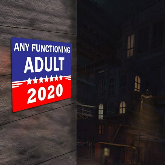 Metal Plaque Sign for Yard Patio Garden Bar Club with 2026 Functioning ...