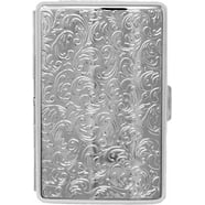 Victorian Scroll Metal-Plated Cigarette Case (Full Pack - 120s Size ...