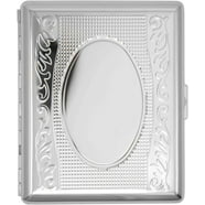 Victorian Scroll Metal-Plated Cigarette Case (Full Pack - 120s Size ...