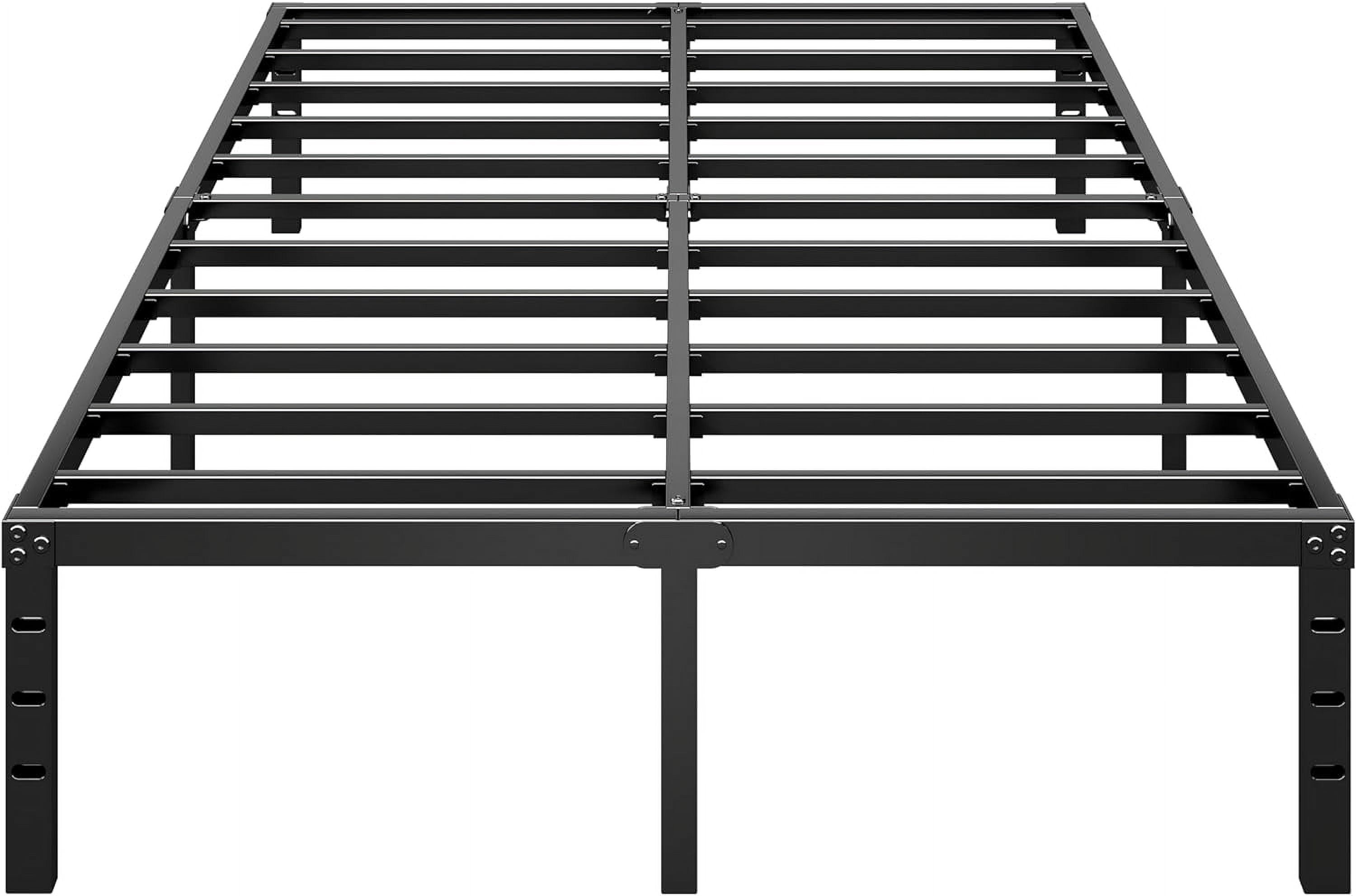 Metal Platform Bed Frame 18 Inch Tall,No Box Spring Needed,Full Size ...