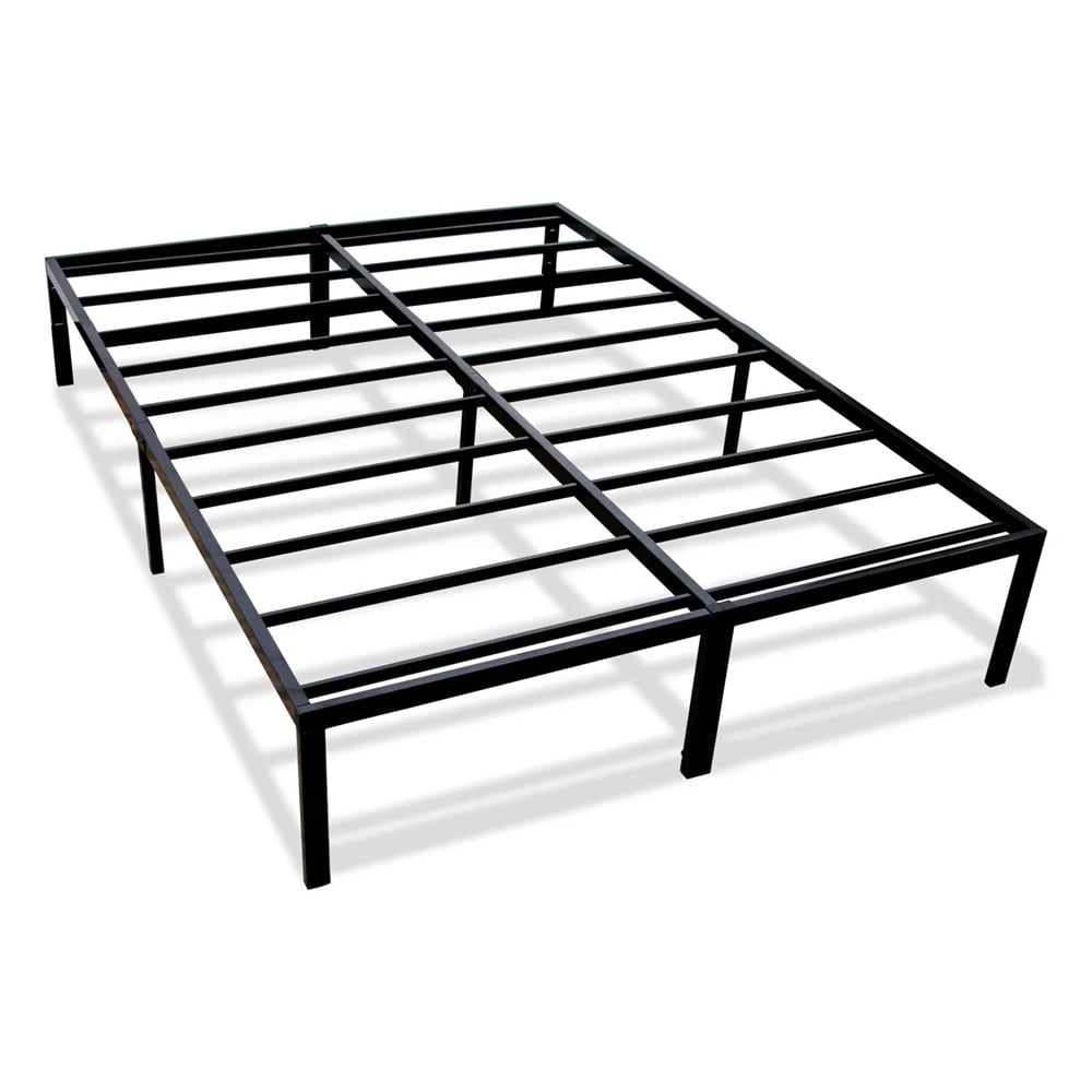 Metal Platform King Bed Frame Quick Lock No Screws Easy Assembly, 13 ...