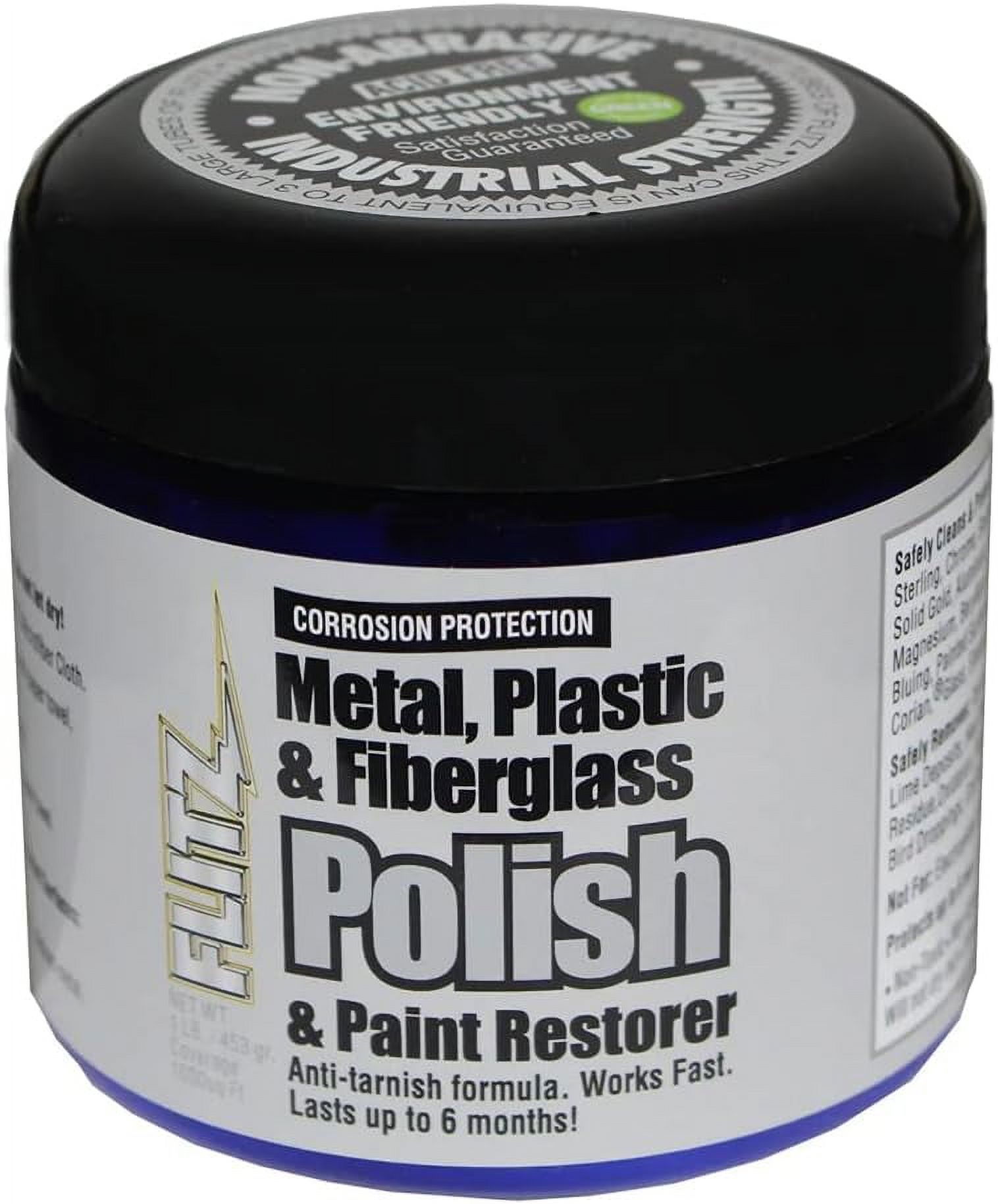 Metal Polish And Cleaner Paste, Also Works On Plastic, Fiberglass ...
