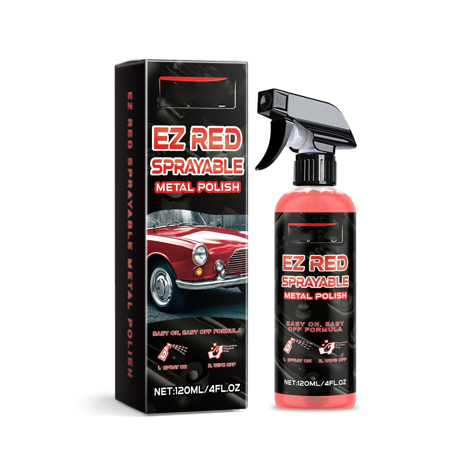 Metal Polish for Wheels - Restore Gloss, Remove Oxidation & Dull Marks ...