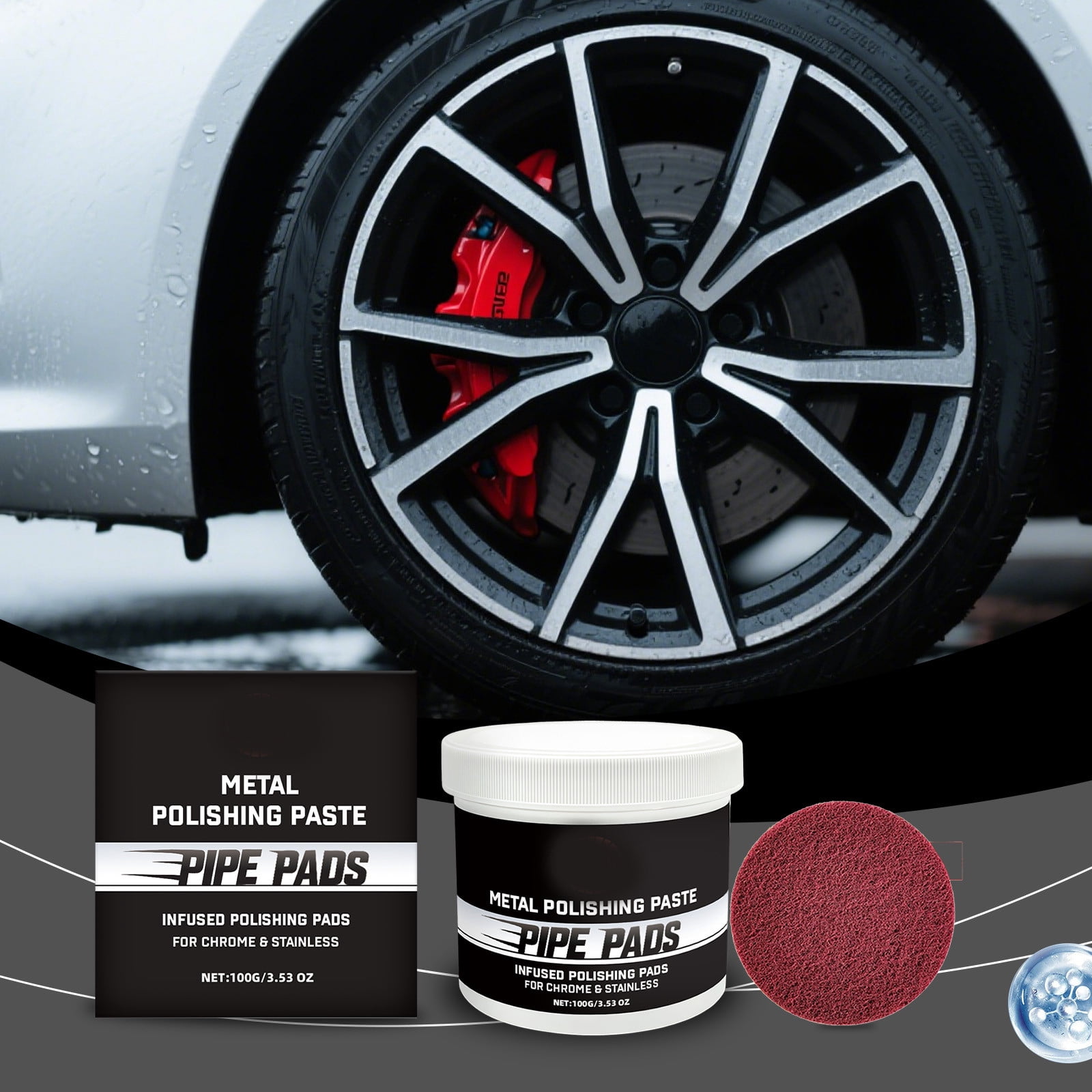 Metal Polishing Restoration Kit, Qiopertar Under $5 Metal Polishing ...