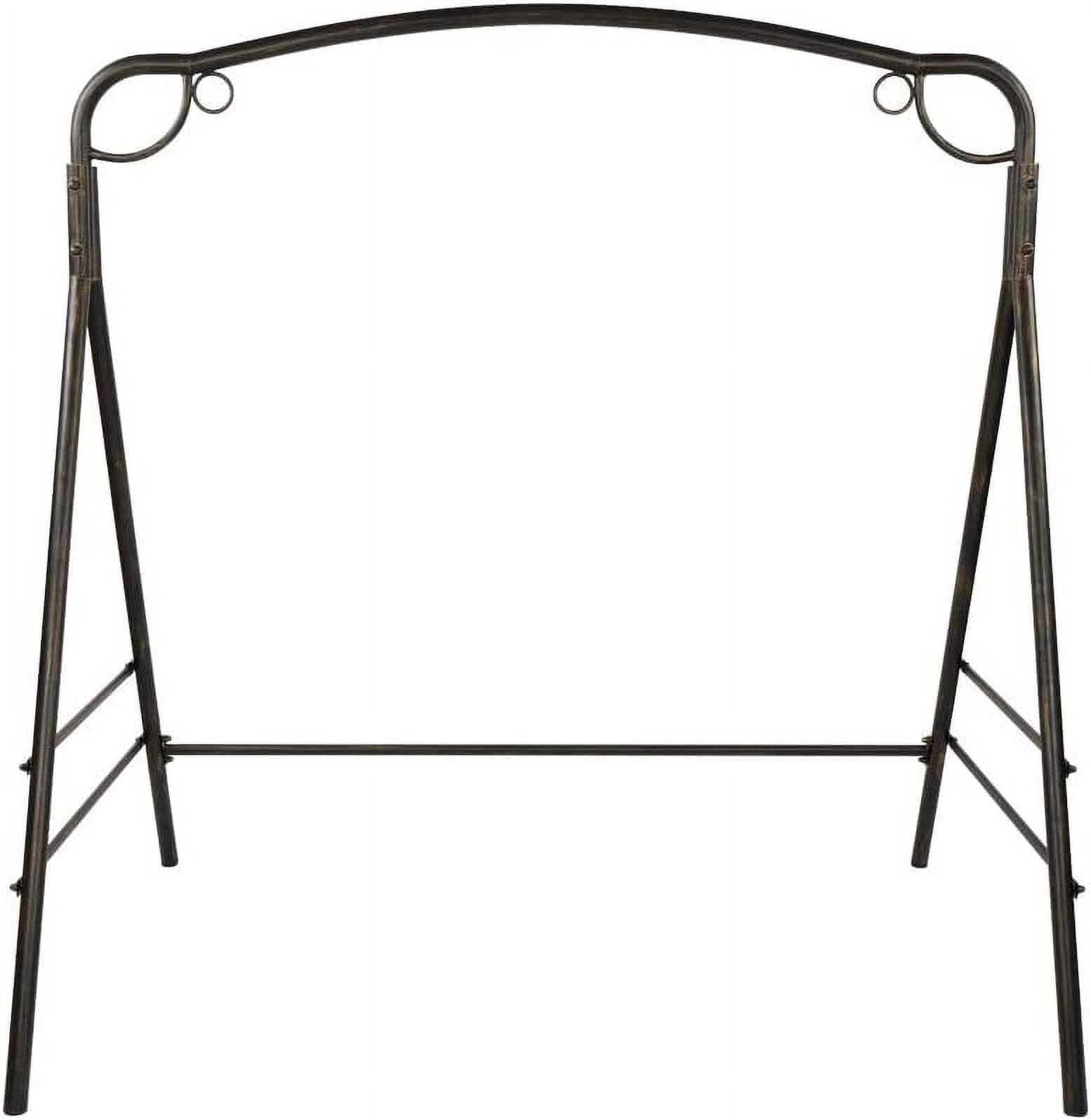 Metal Porch Swing Stand with Antique Bronze Finish, Heavy Duty 660 LBS ...