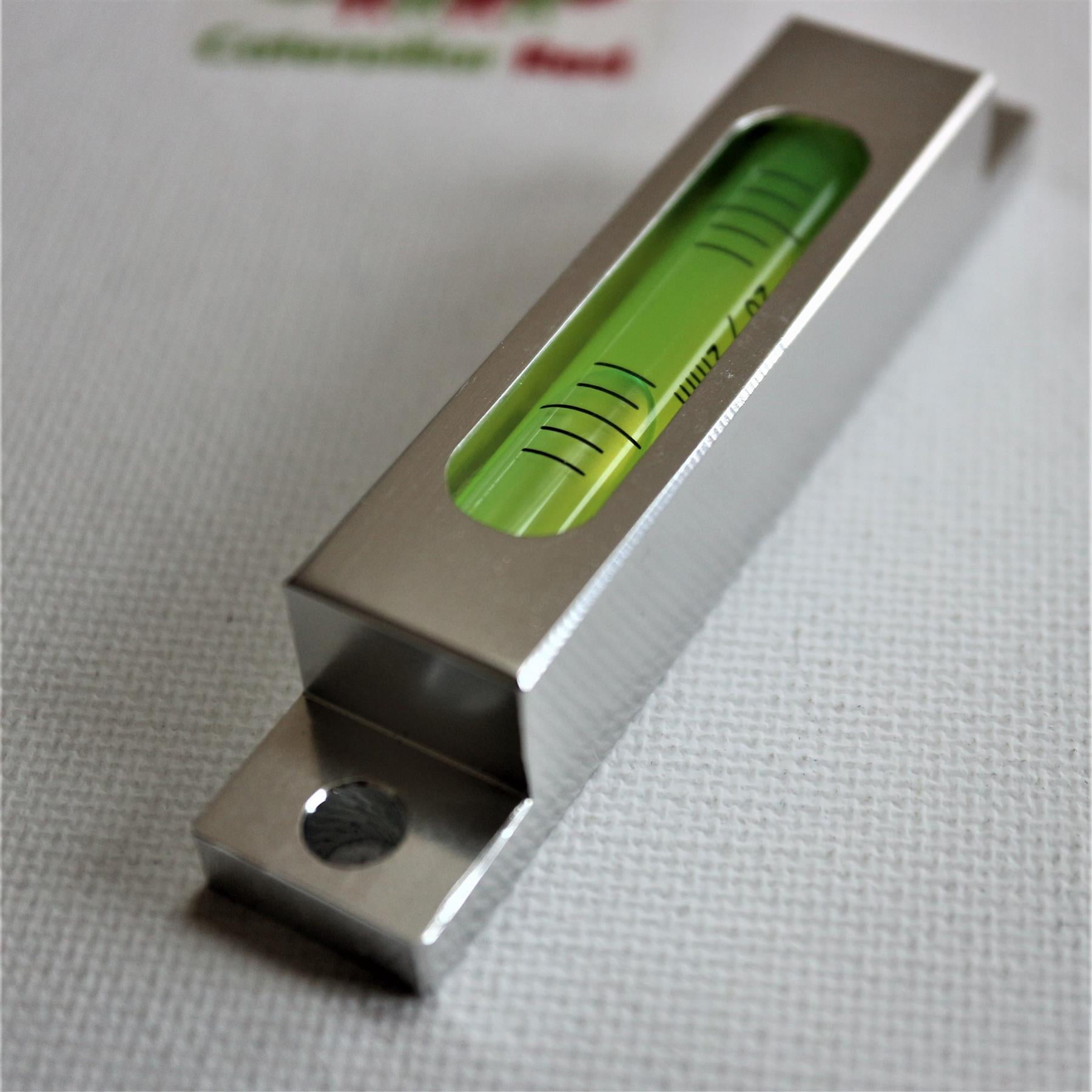 Metal Precision Level, Glass Vial, Spirit Bubble Level, Accurate, Green ...