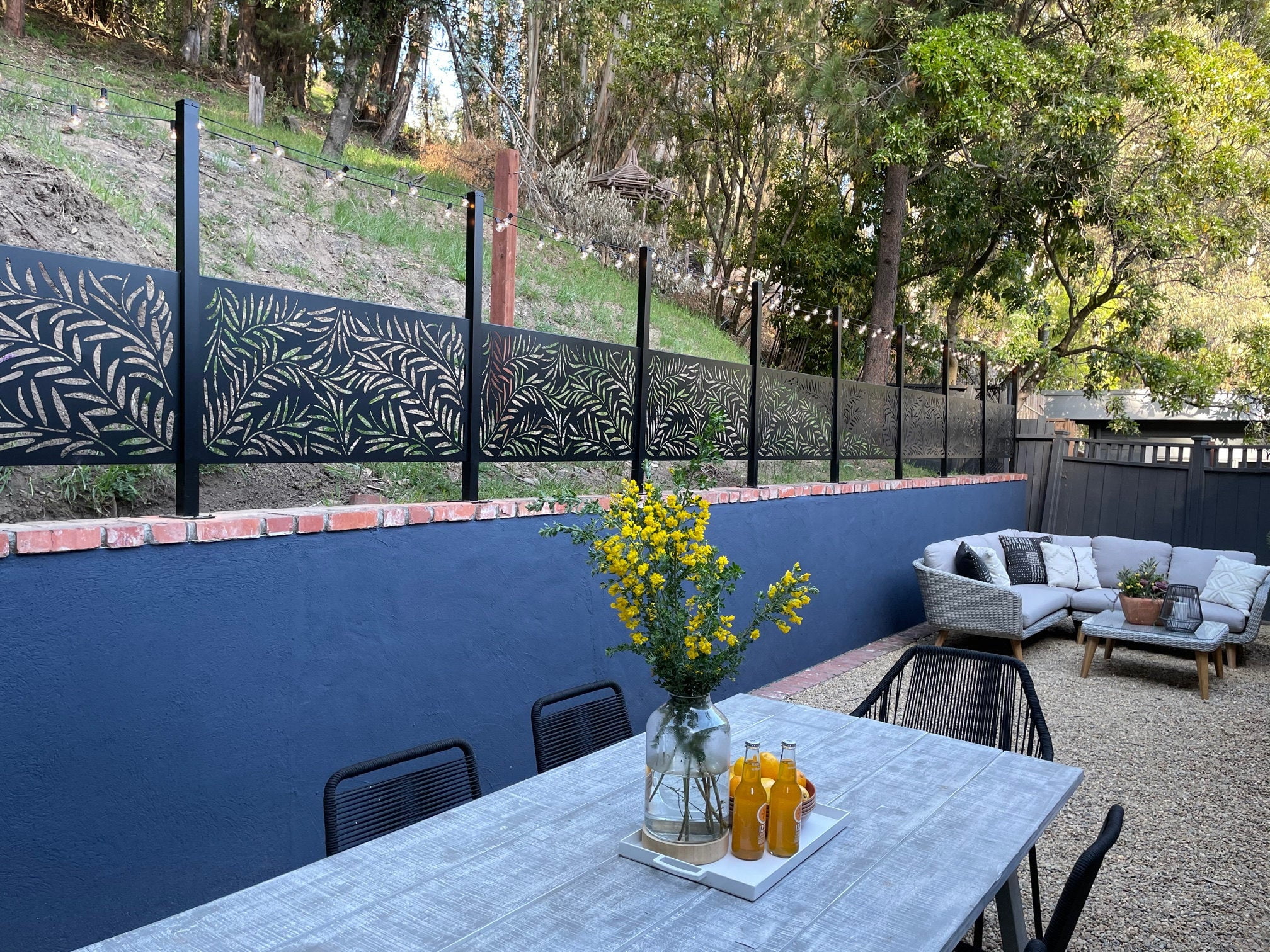 Decorative Steel Privacy Screen, Laser Cut Panel for Indoor/Outdoor ...