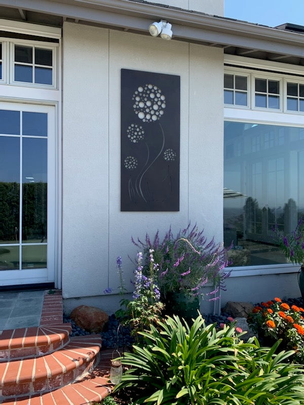 Metal Privacy Screen Panels or Metal Wall Decor - Walmart.com
