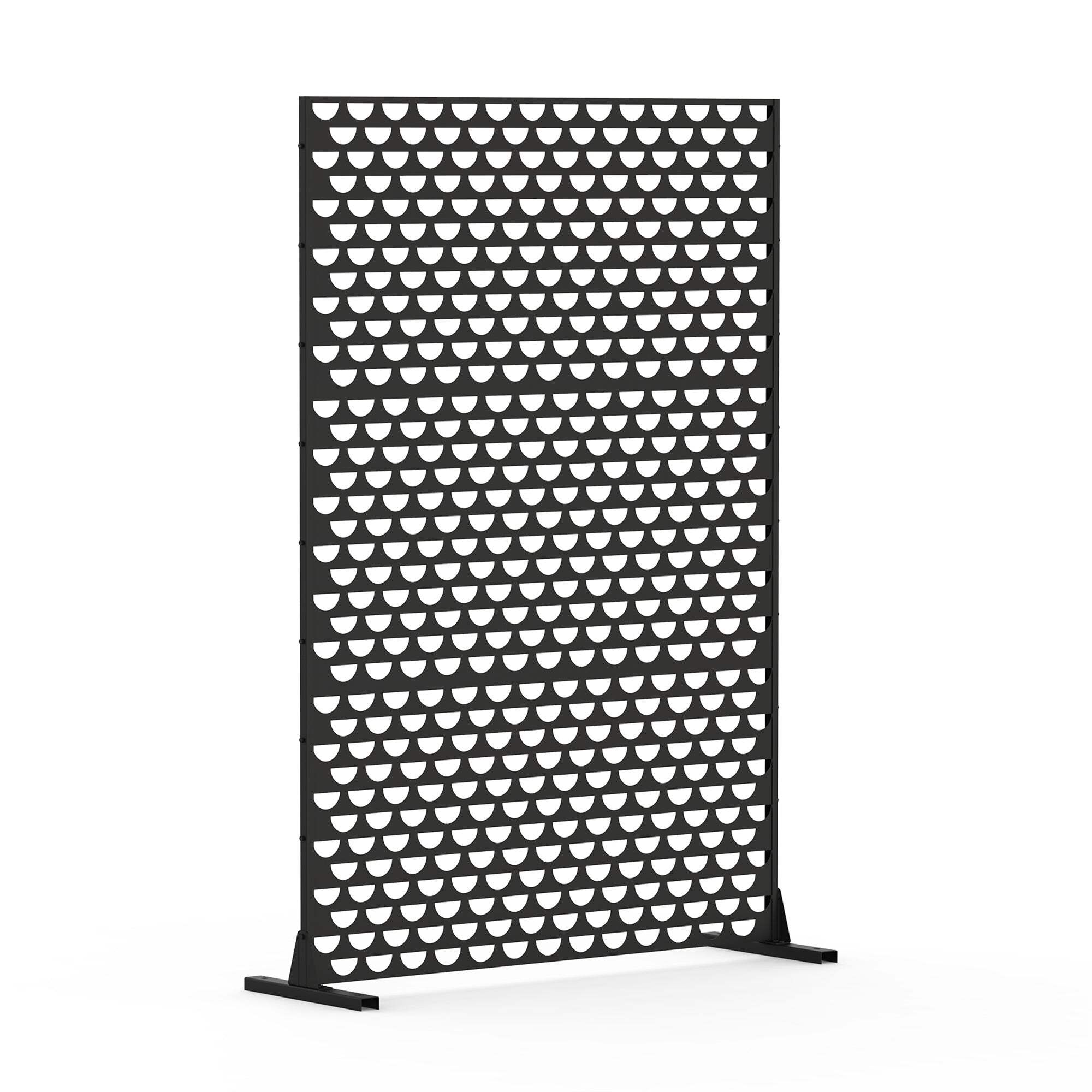 Metal Privacy Screens And Panels With Free Standing, Freestanding ...