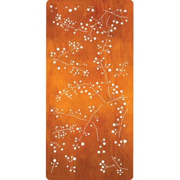 Black Metal Free Standing Outdoor Privacy Screen for Patio Garden 06 ...