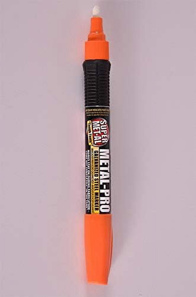 Metal-Pro Galvanized Steel Marker (Orange) - 12 PACK - Walmart.com