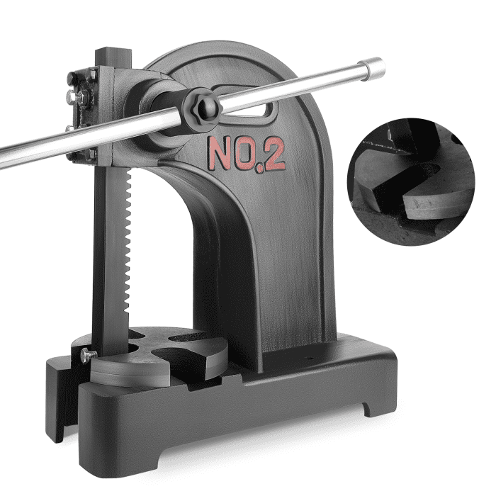 Metal Punch Press Machine, 2-Ton Pressure, Stable Structure, Compact ...