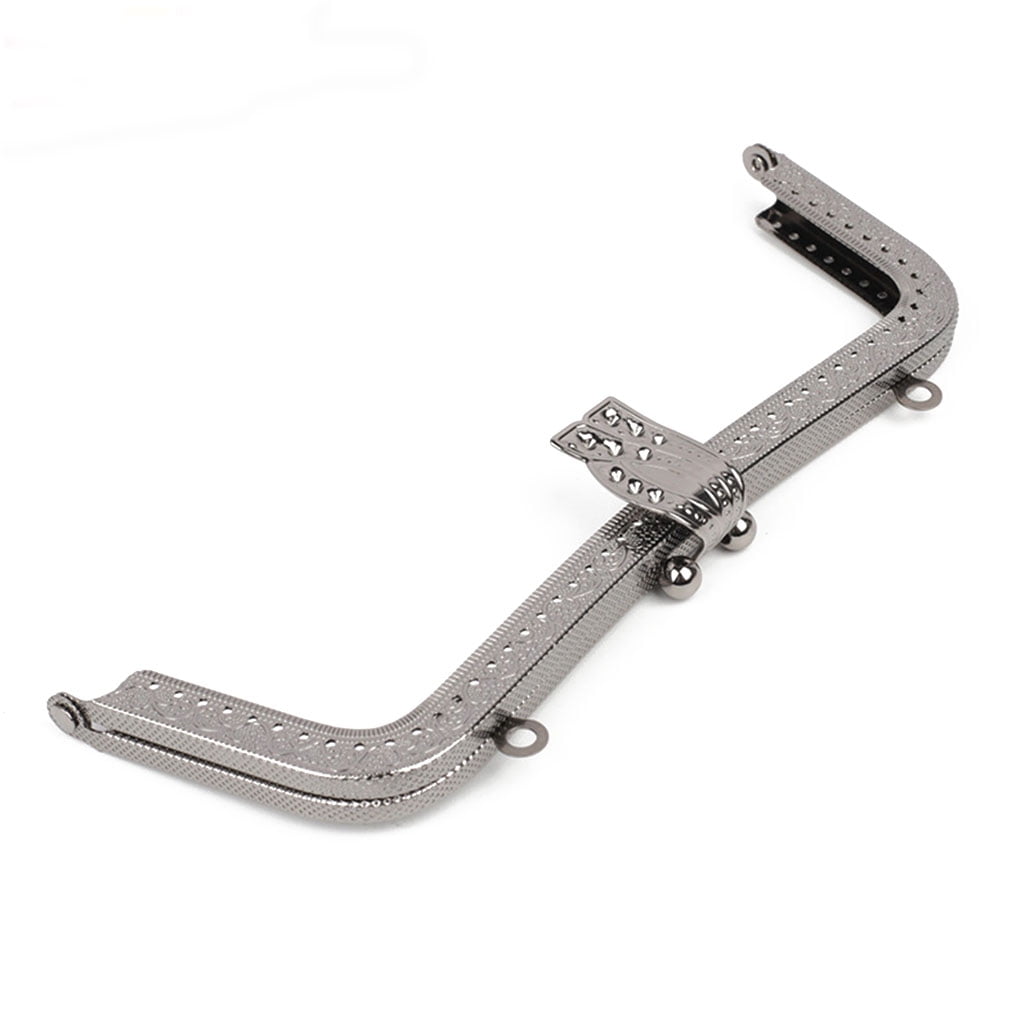 Metal Purse Frame Clasp Handle Kiss Locks for DIY Making Coin Bags ...