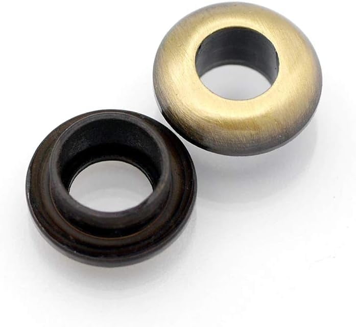 Metal Push Snap Together Grommet Snap Rings Eyelet O-Rings Purse Loop ...