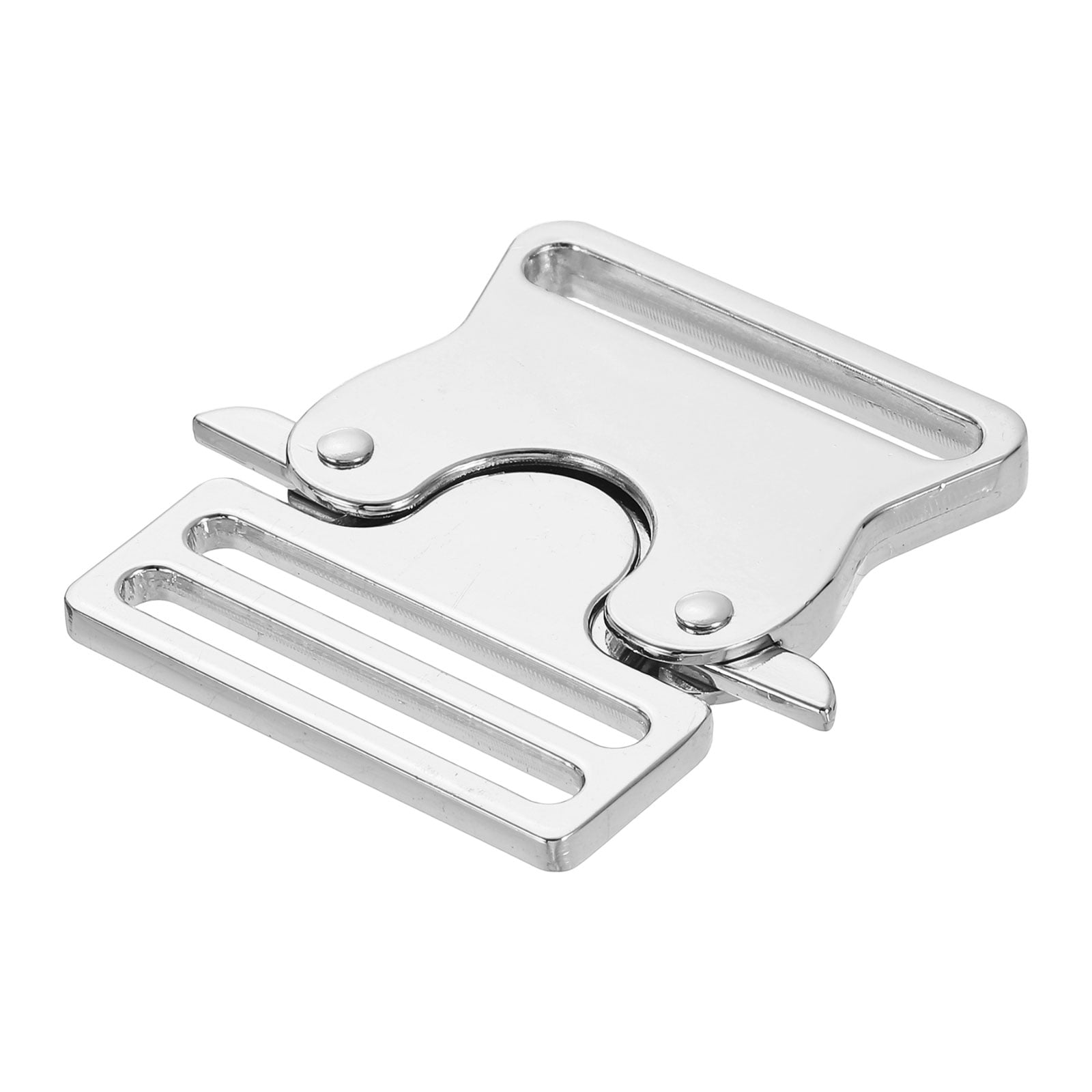 Metal Quick Side Release Buckle, 38mm/1.5" Belt Buckles, Silver Tone ...