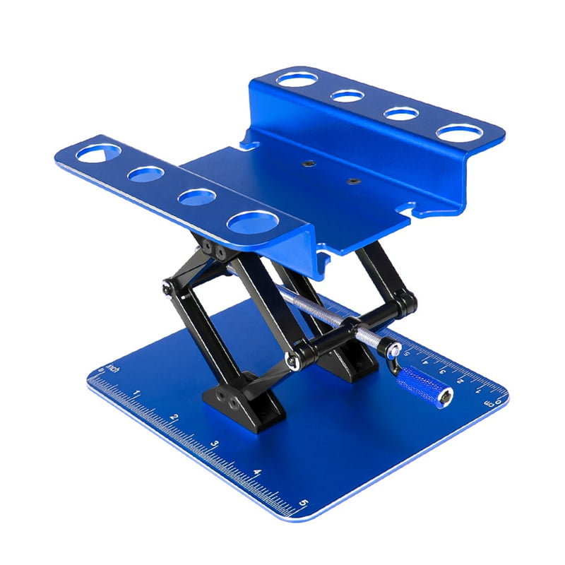 Metal RC Car Repair Work Stand Adjustable Height Assembly Platform for ...