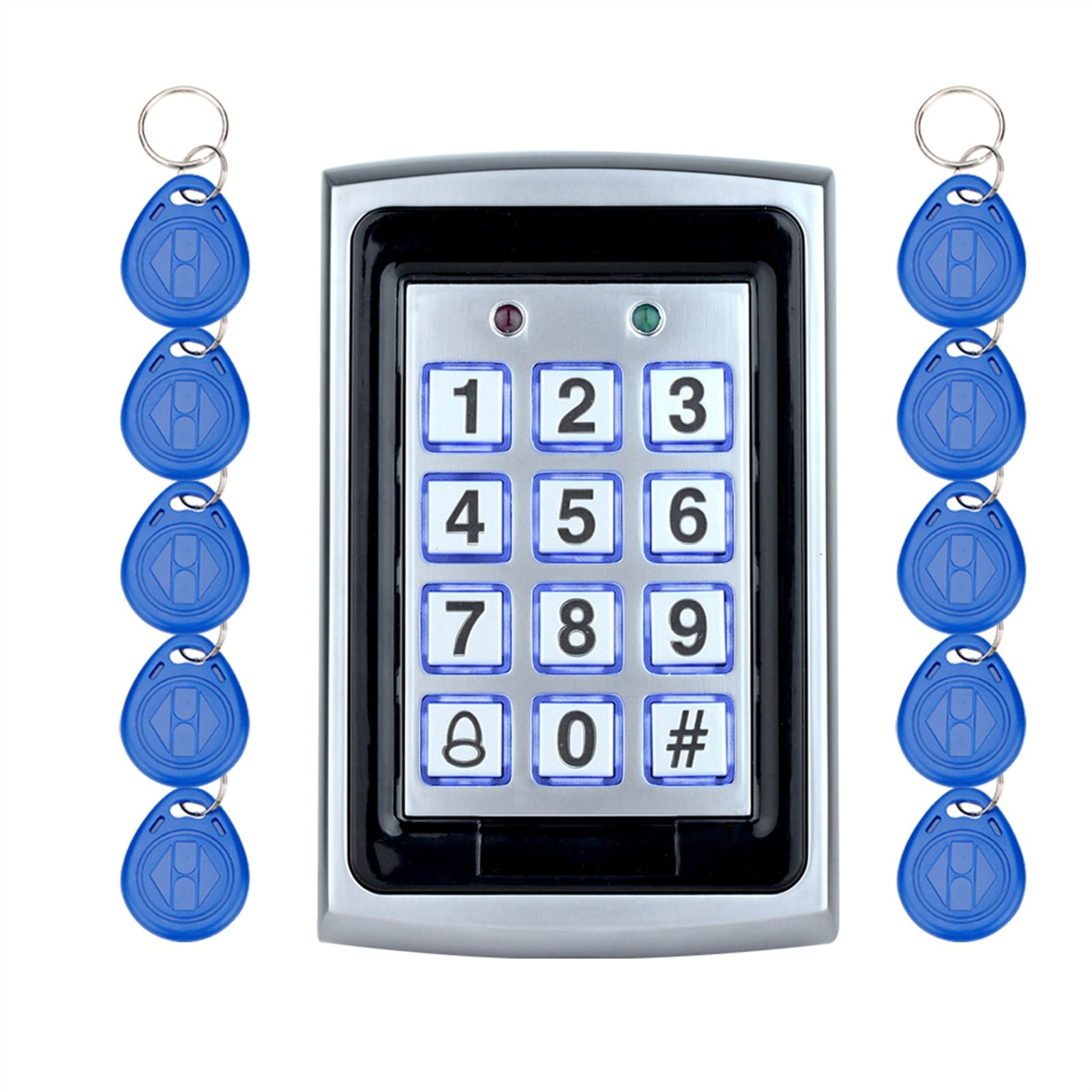 Metal RIFD out door keyboard access control Keypad rfid card reader for ...