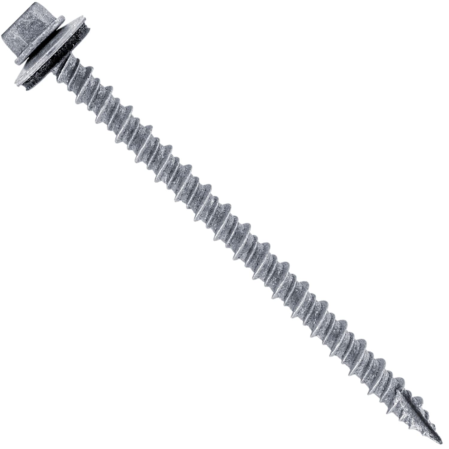 Metal ROOFING SCREWS: (250) 10 x 3" Galvanized Hex Head Sheet Metal ...