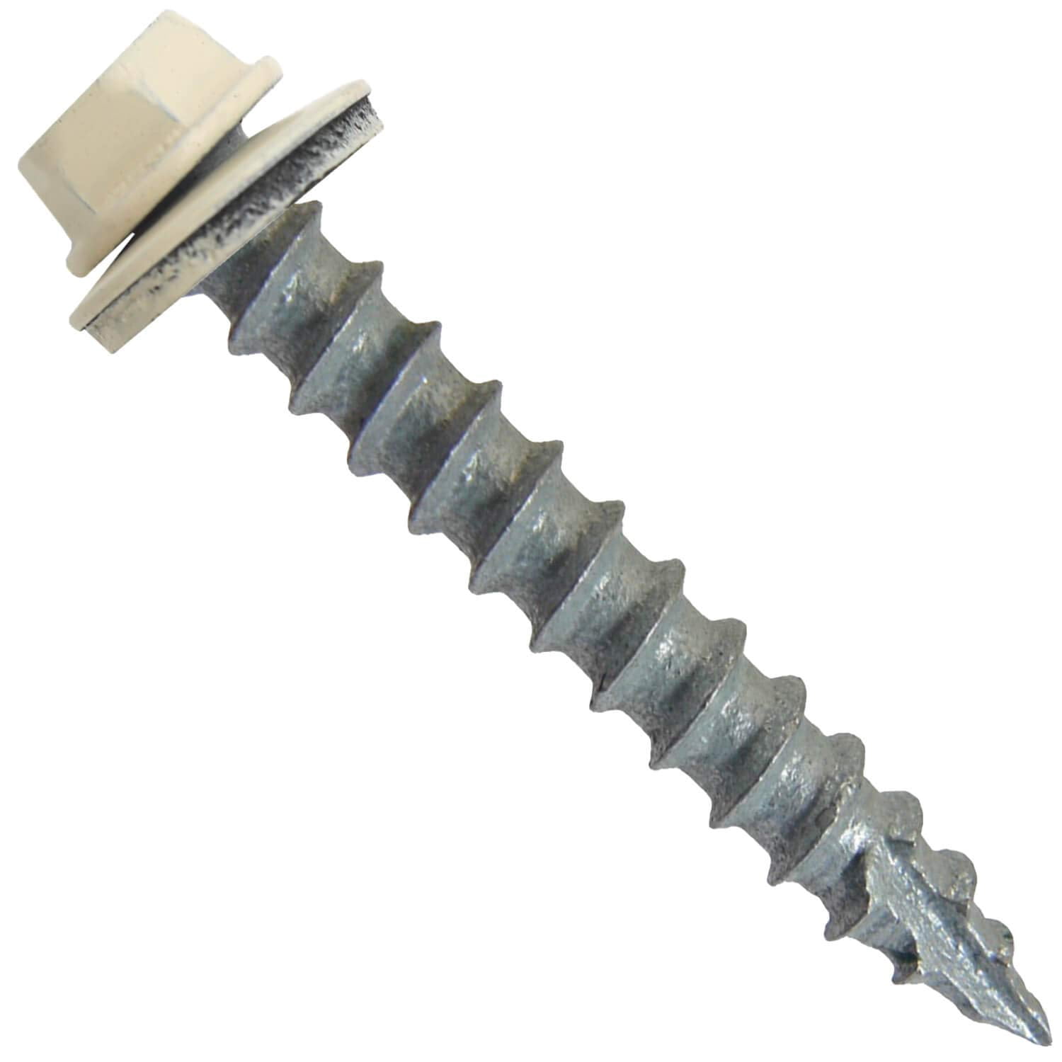 Metal ROOFING SCREWS: (250) Screws x 1-1/2" Hex Head Sheet Metal Roof ...