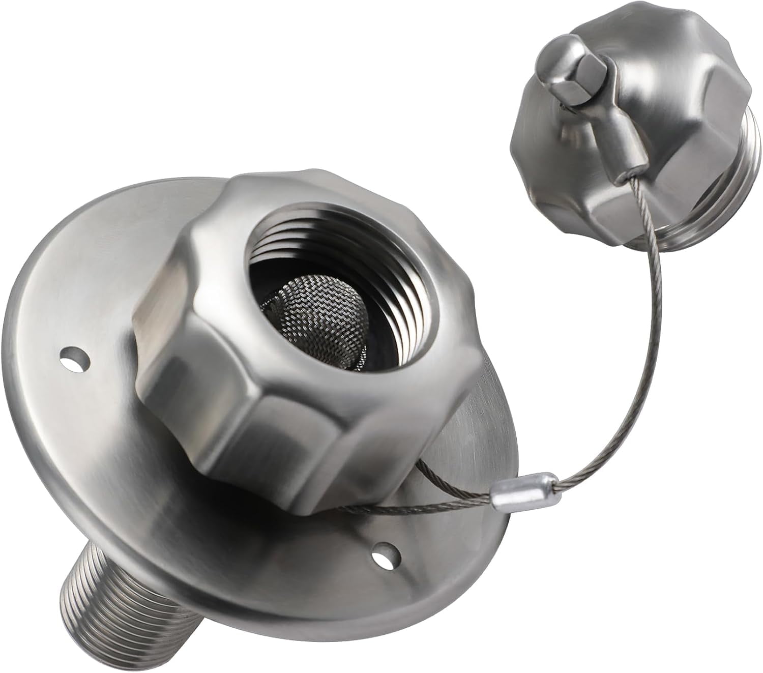 All Metal RV City Water Inlet with Check Valve, RV Water Inlet ...