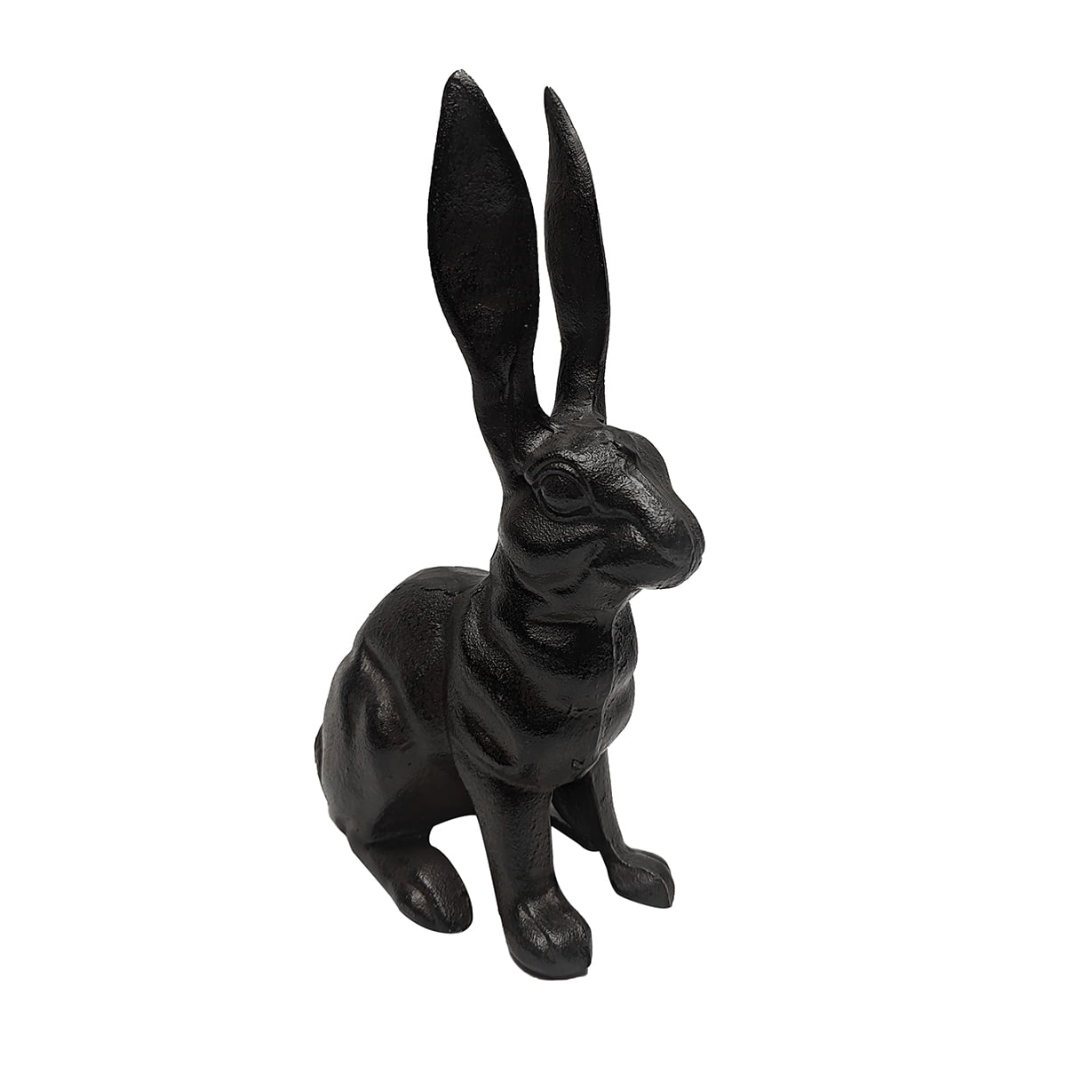 Metal Rabbit Door Stop Stopper Cast Iron Outdoor Patio Yard Art Garden ...